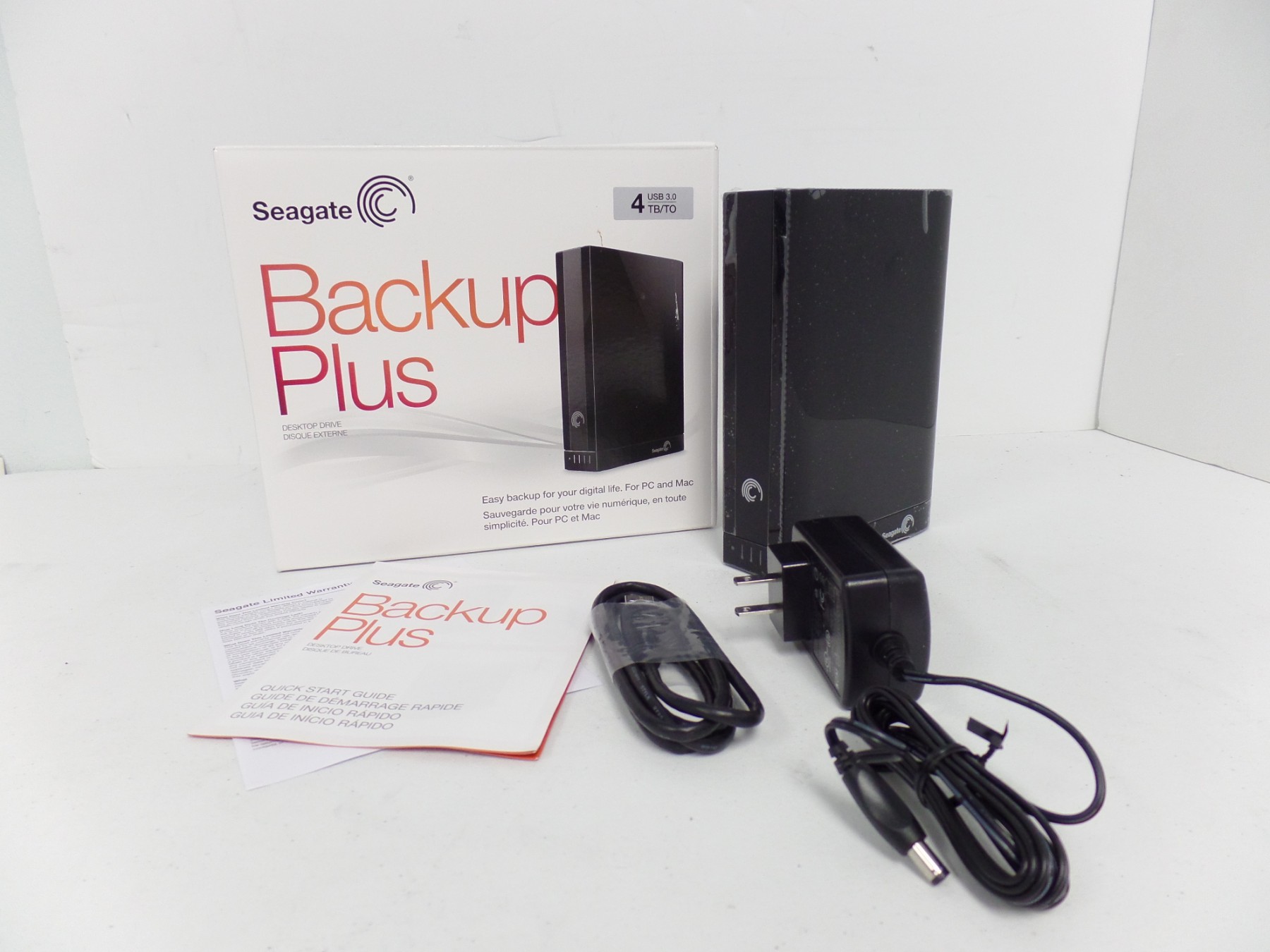 Seagate 4TB USB 3.0 Desktop Backup Plus External HDD SRD0SD0 PN:1DXAP4 ... Seagate 4TB USB 3.0 Desktop Backup Plus External HDD SRD0SD0 PN:1DXAP4 ...